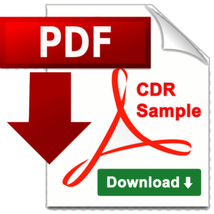 CDR Sample PDF & Competency Demonstration Report Sample PDF - CDRReport.Net